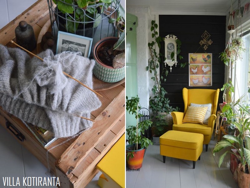 KORONAKOTOILUN AATOKSET [VIIKKO 8] JA TUVAN MÖBLEERAUS – VILLA KOTIRANTA